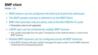 BGP Monitoring Protocol | PPTX