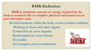 BMR | PPT