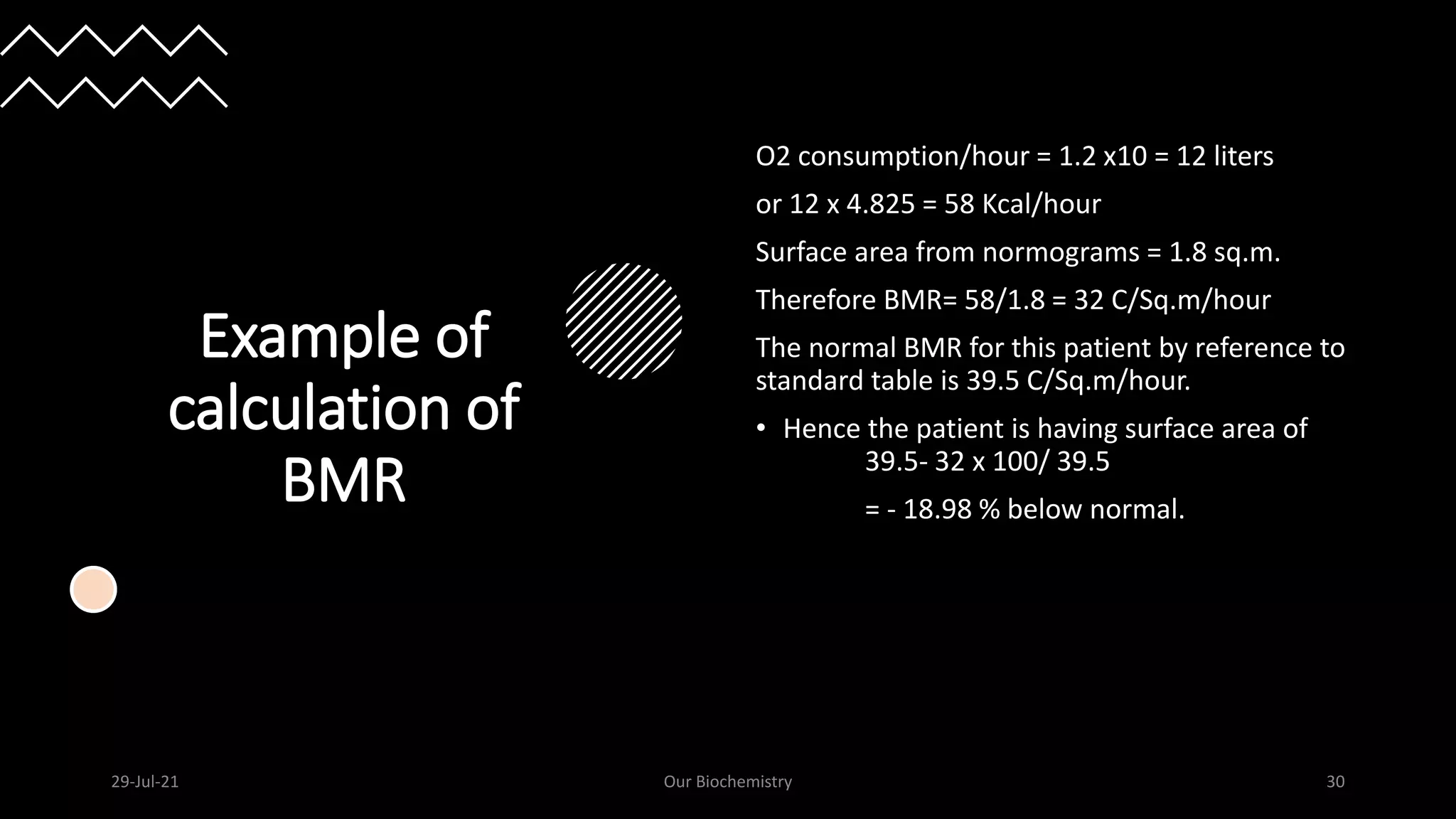 Basal metabolic rate (BMR)- Factors affecting BMR, measurement and ...