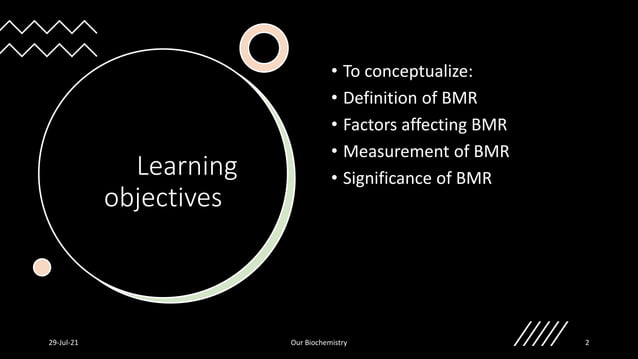 Basal metabolic rate (BMR)- Factors affecting BMR, measurement and ...