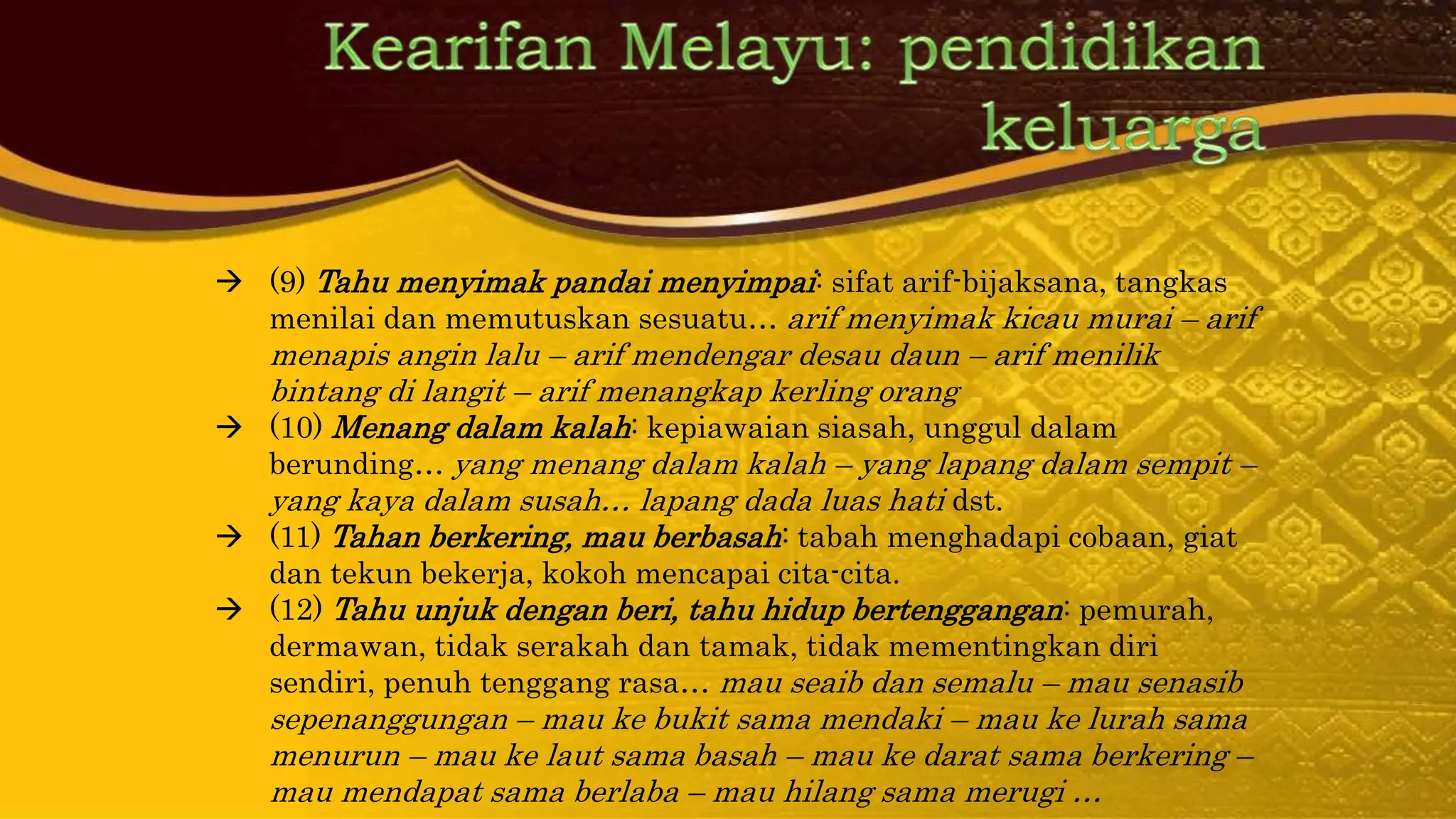 Budaya Melayu Riau nan menawan dan molek | PPT