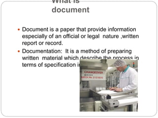 BATCH MANUFACTURING RECORD | PPTX