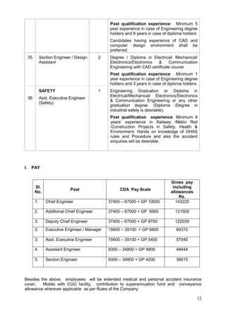 Bmrc notification301215 | PDF | Rail Travel | Travel Type