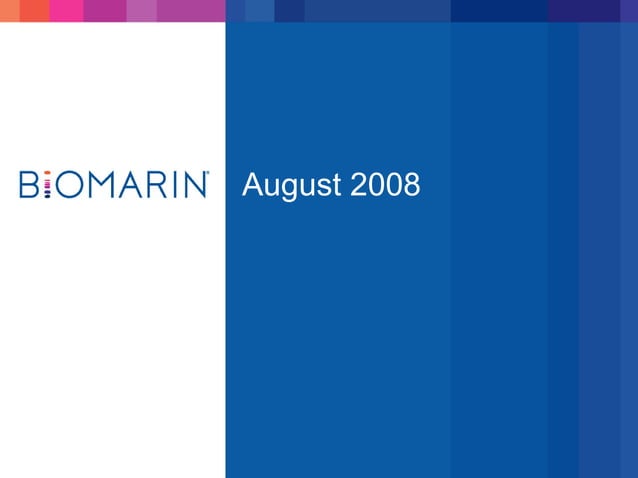 BioMarin Team Masters Project Public Presentation | PPT