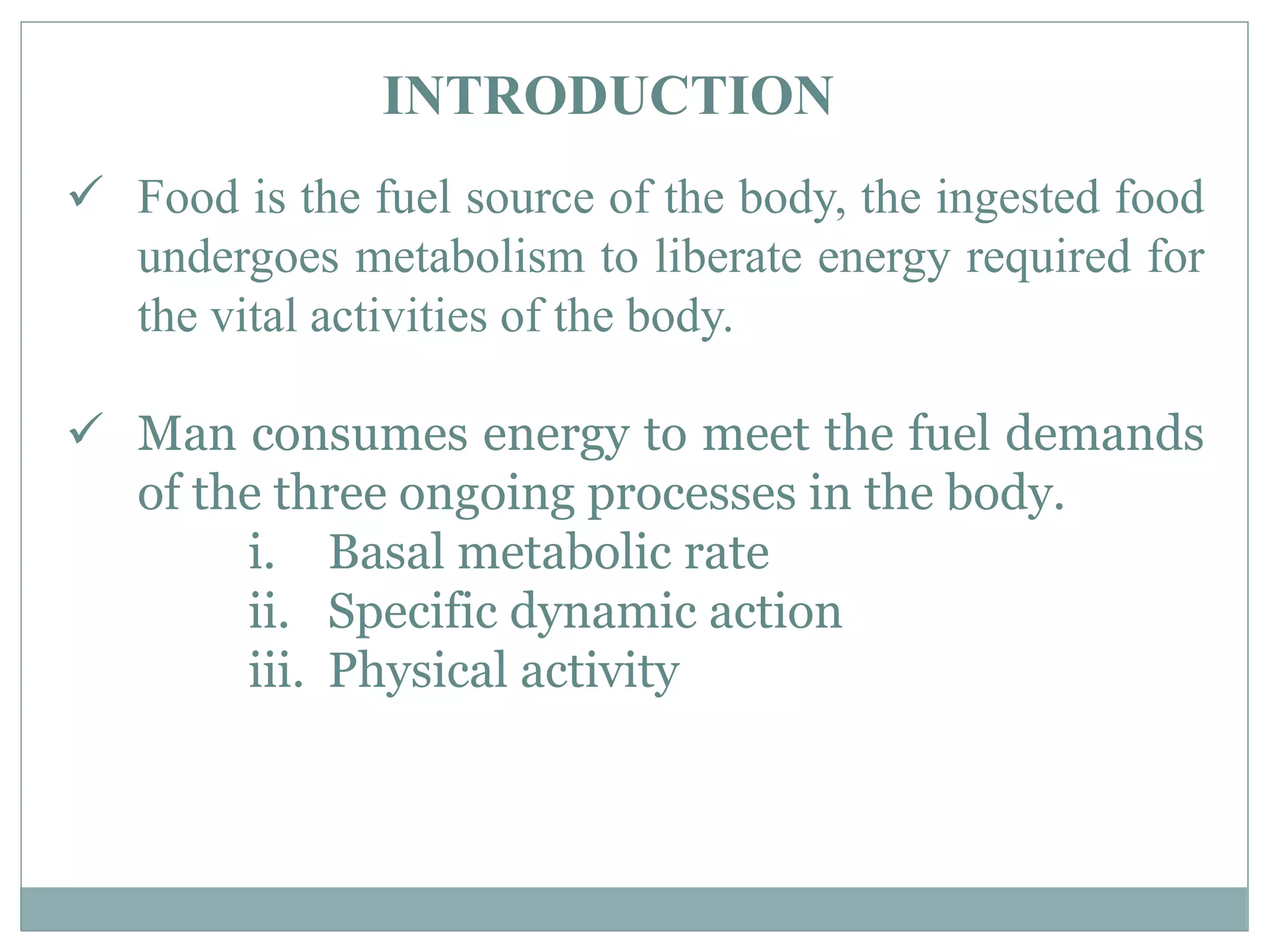 Base Metabolic Rate | PPT