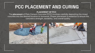 Plain Cement Concrete-Building Material Science | PDF