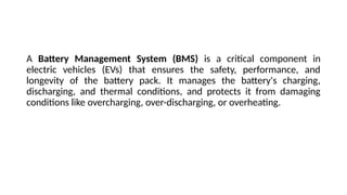 Battery Management System for Electric vehicle.pptx
