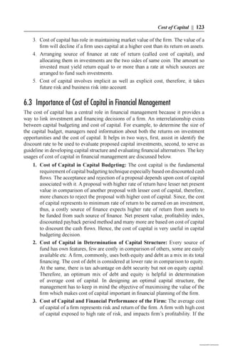 Cost of Capital Chapter of Financial Management | PDF