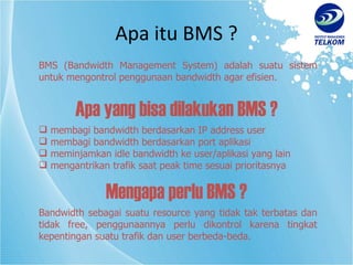 Bandwidth Management System - Case Study | PPT