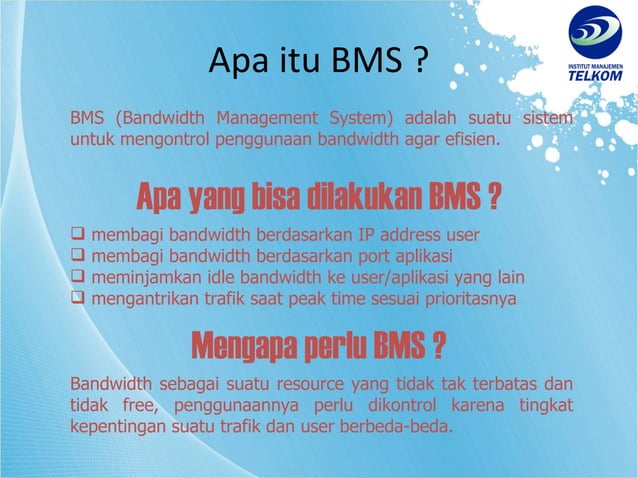 Bandwidth Management System - Case Study | PPT