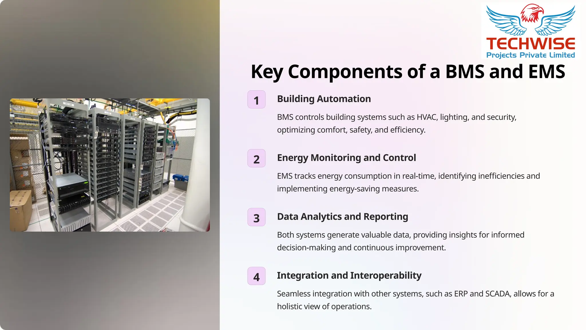 BMS and EMS for a pharma by TECHWISE.pptx