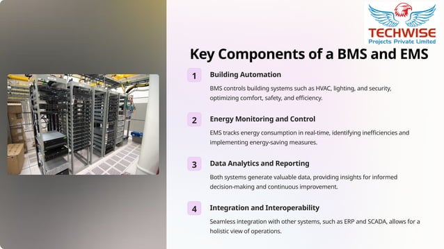 BMS and EMS for a pharma by TECHWISE.pptx | Pharmaceutical Industry ...