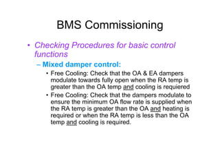 BMS COMMISSIONING CODE C_CIBSE | PDF