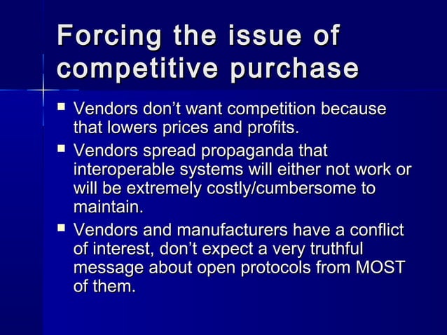 Building Automation System (BAS) competitive buying strategies | PPT