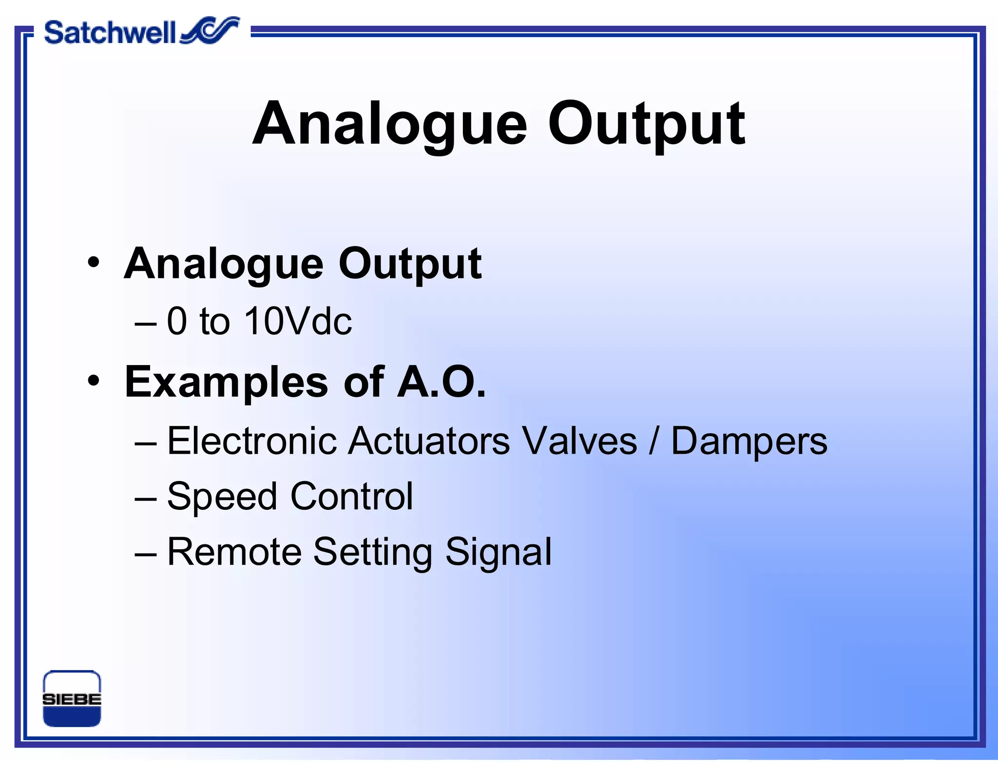 BMS Design (BAS-Building Automation System) | PDF