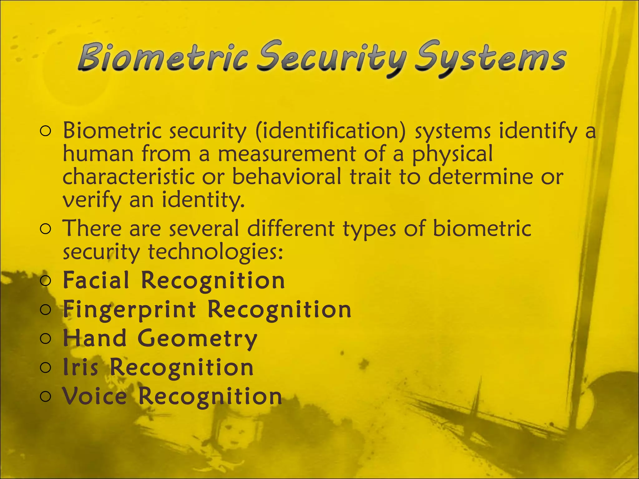 Bms for security systems | PPT