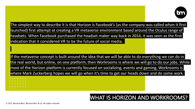 How To Use Meta’s Horizon Workrooms For Business | PPT