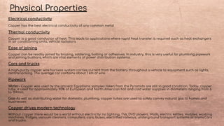 copper as a building material | PDF | Chemistry | Science