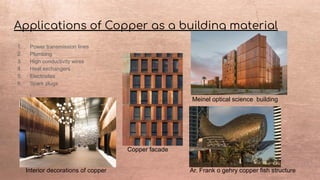 copper as a building material | PDF