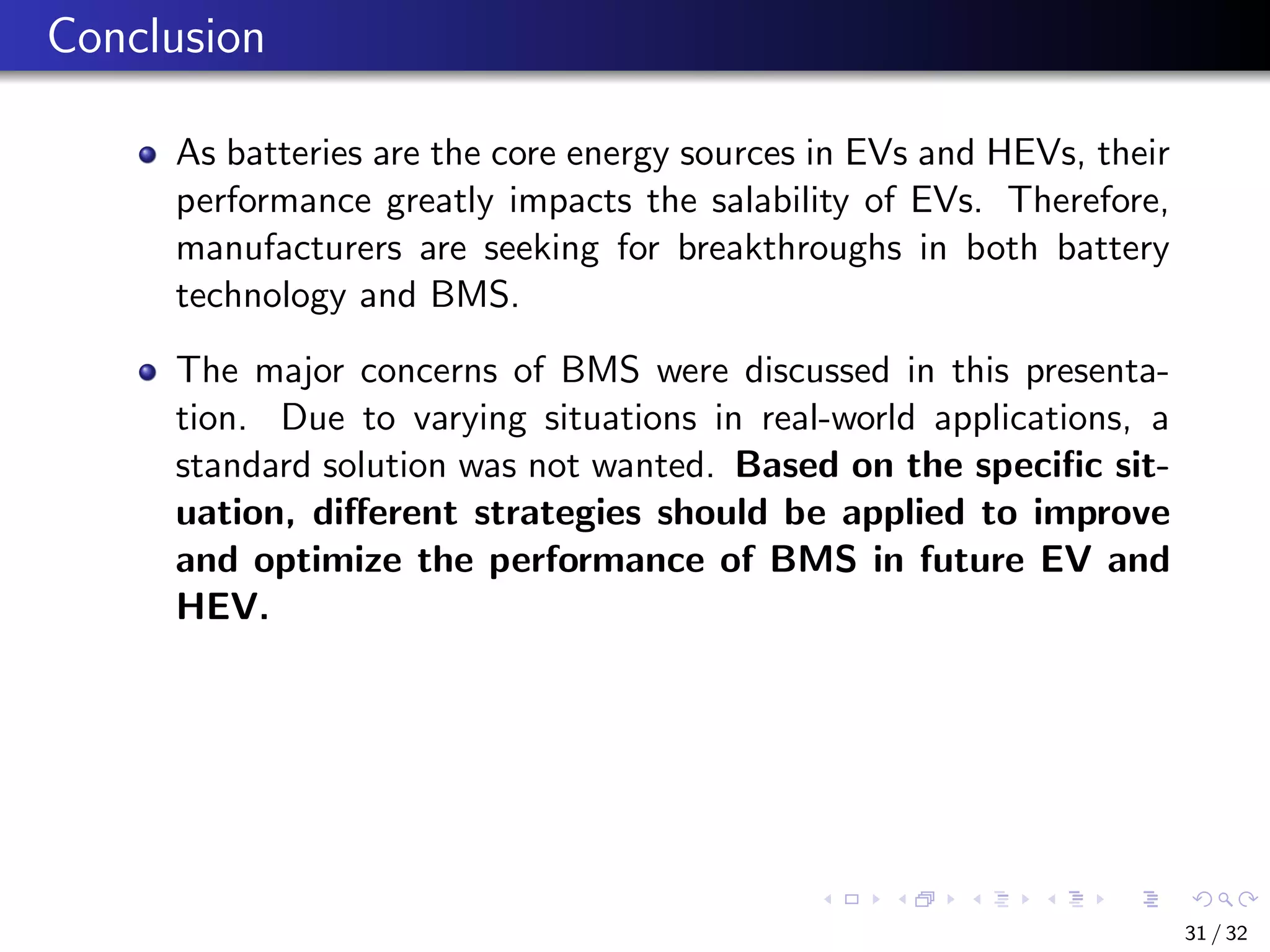 BATTERY MANAGEMENT SYSTEM (BMS) IN ELECTRIC VEHICLES | PDF