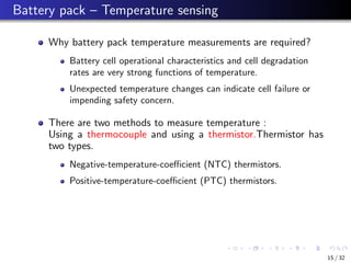 BATTERY MANAGEMENT SYSTEM (BMS) IN ELECTRIC VEHICLES | PDF