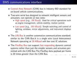 BATTERY MANAGEMENT SYSTEM (BMS) IN ELECTRIC VEHICLES | PDF