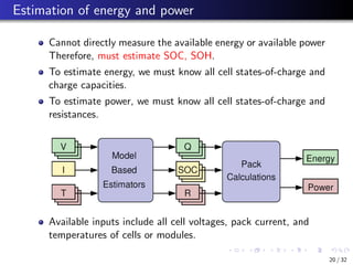 BATTERY MANAGEMENT SYSTEM (BMS) IN ELECTRIC VEHICLES | PDF