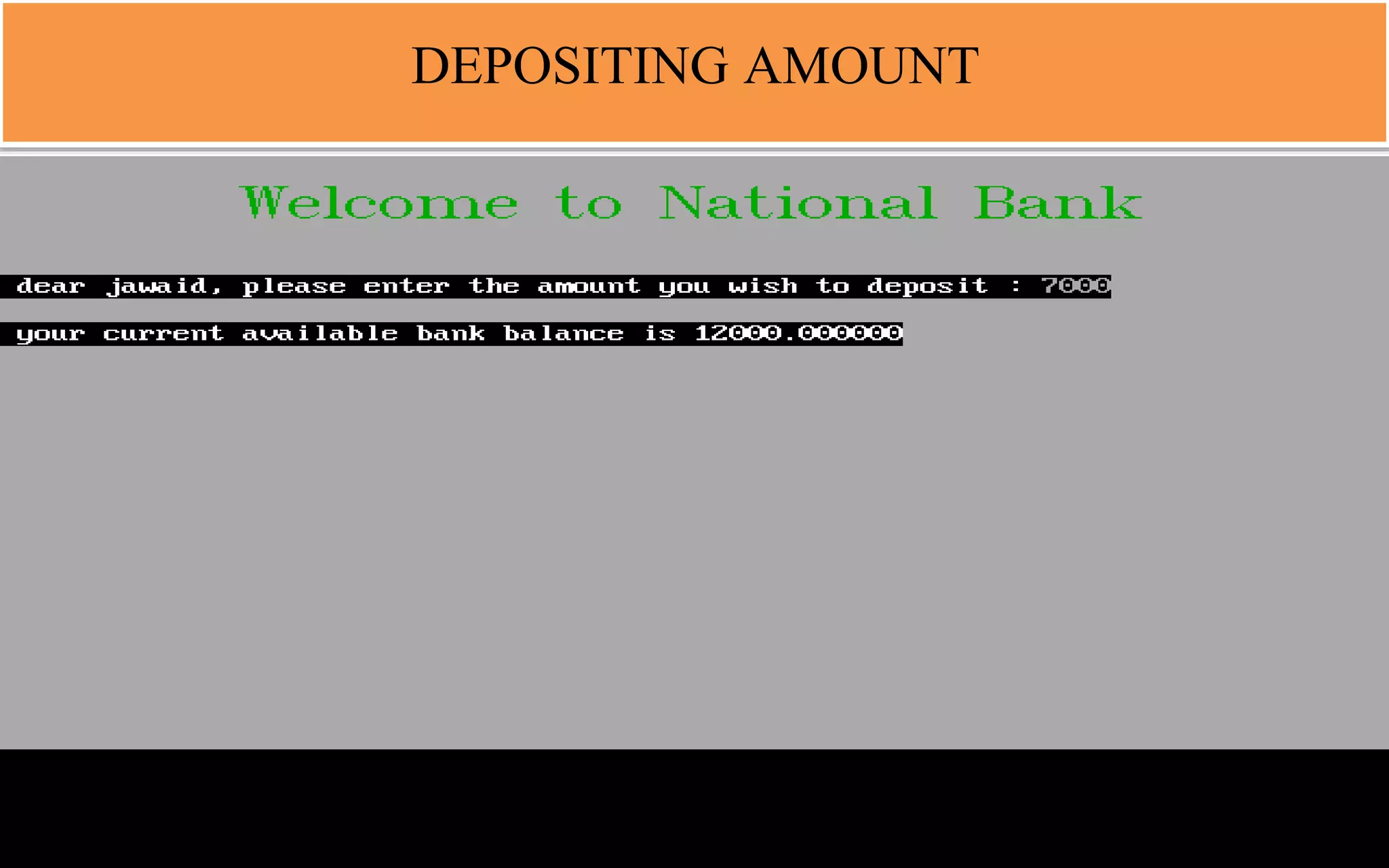 Banking Management System Project | PPTX Banking Management System Project | PPTX