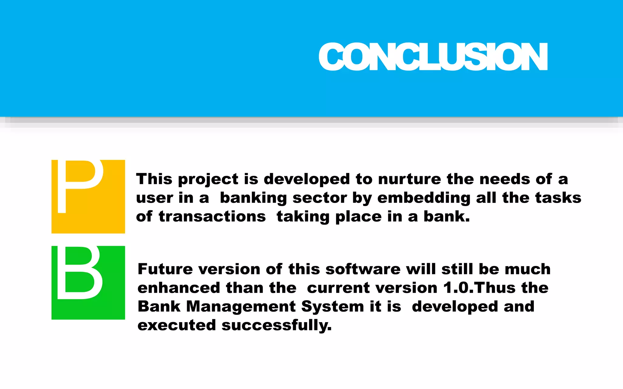 Banking Management System Project | PPTX