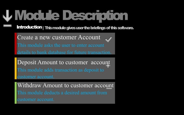 Banking Management System Project | PPTX