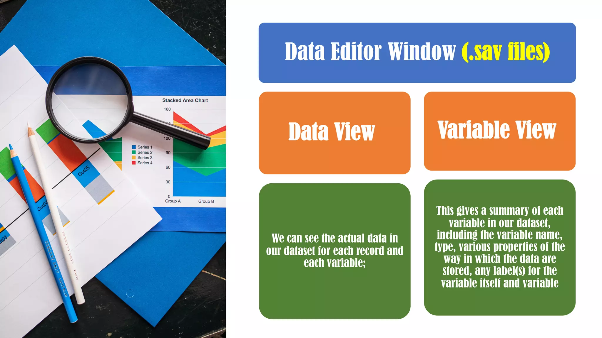 IBM SPSS Statistics Interface - Navigation | PPT