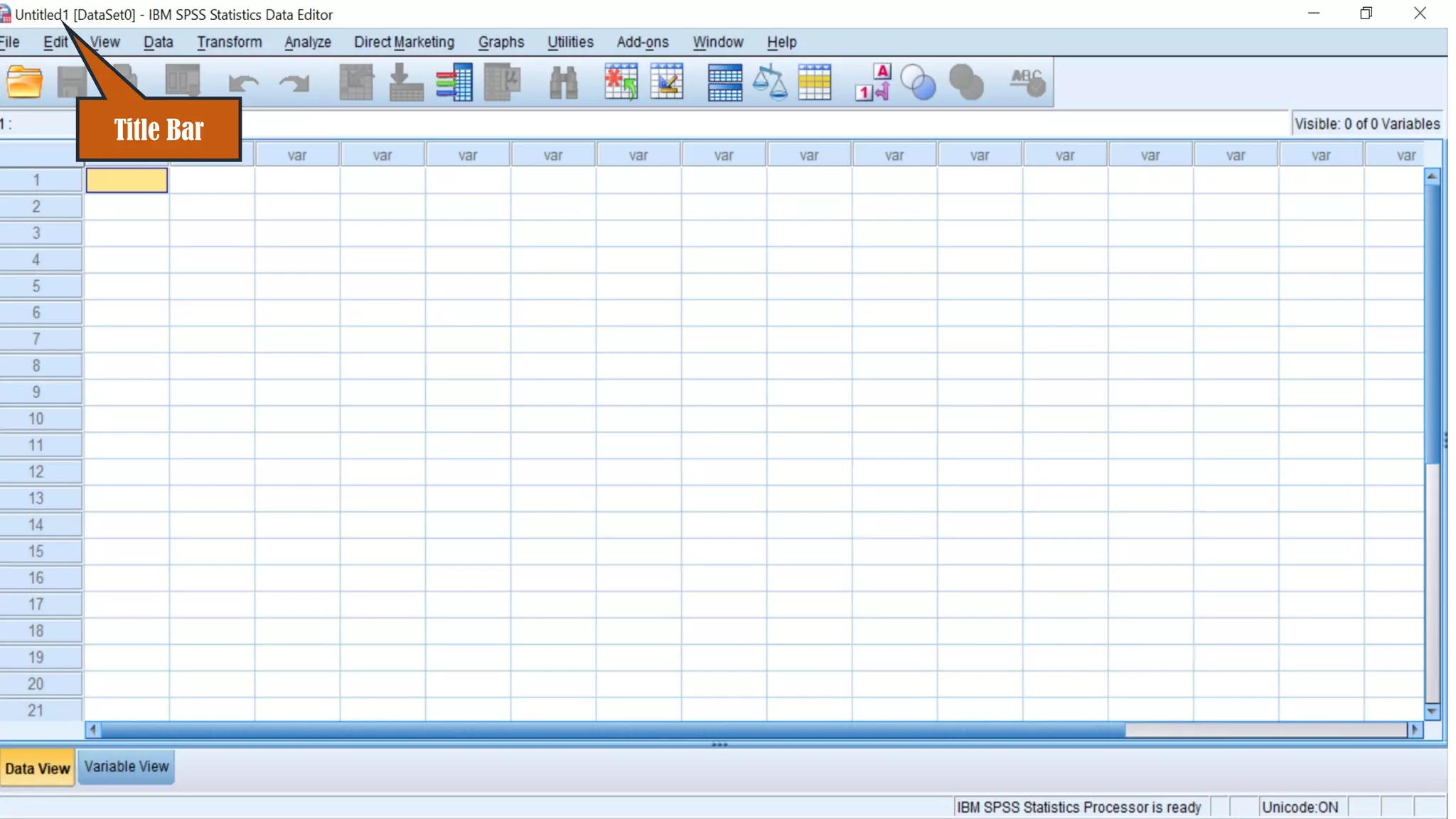 IBM SPSS Statistics Interface - Navigation | PPT