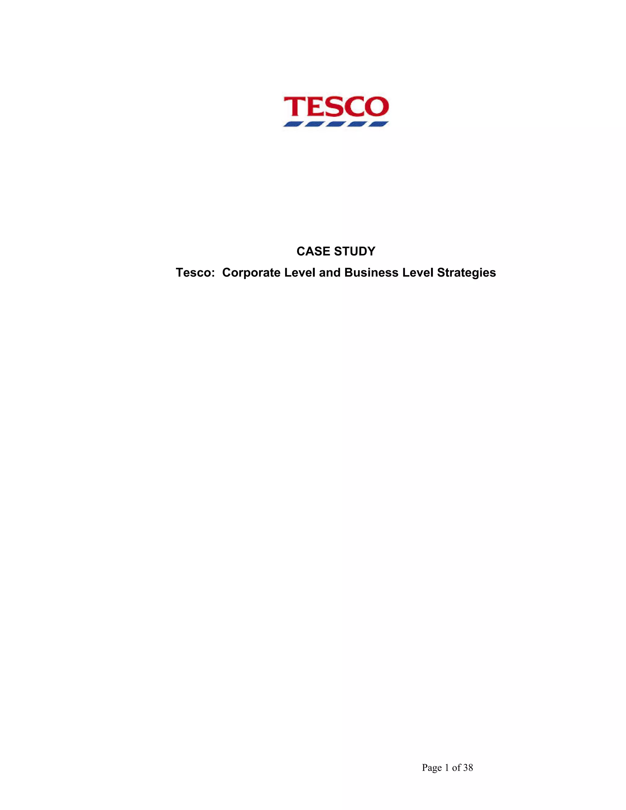 MBA Strategic Management Assignment: Business Level Strategy and ...