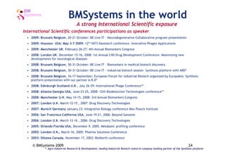 Bm Systems Presentation Short 30112009 | PPT