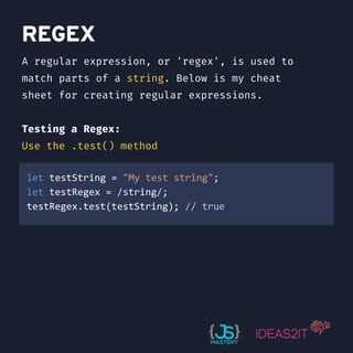 Regex cheatsheet part-1 | PDF