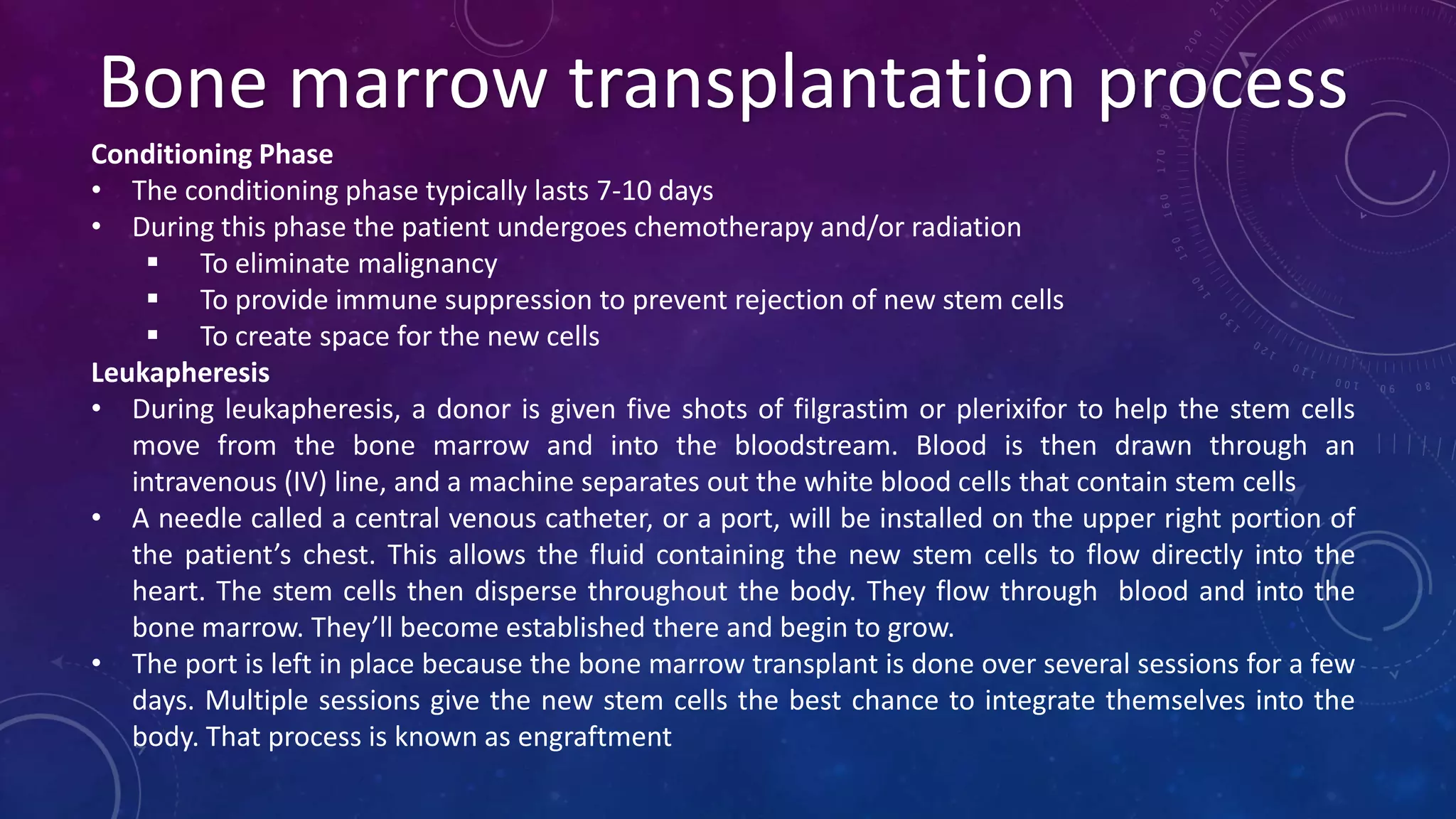 Bone marrow transplant | PPTX