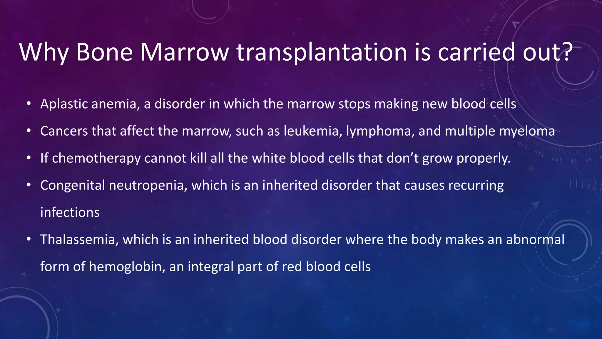 Bone marrow transplant | PPTX
