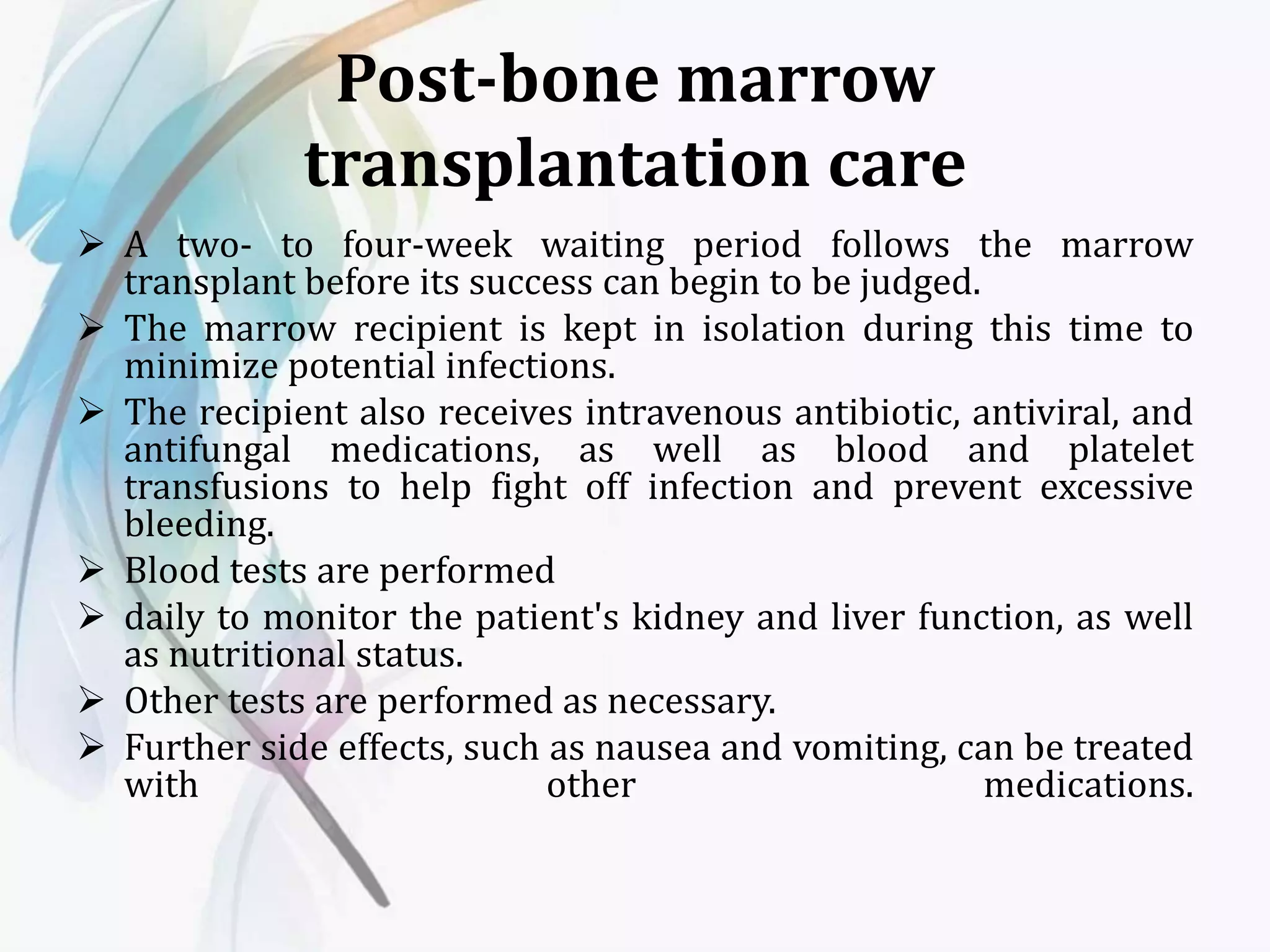 Bone Marrow Transplantation | PPTX