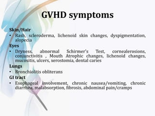 Bone Marrow Transplantation | PPTX
