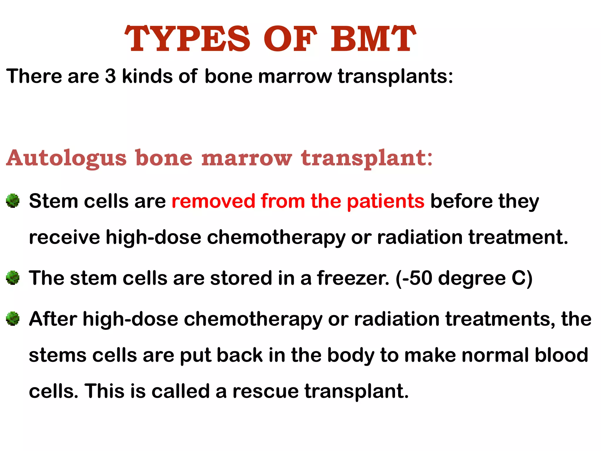 BONE MARROW TRANSPLANT | PDF