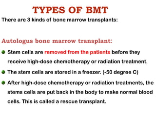 BONE MARROW TRANSPLANT | PDF