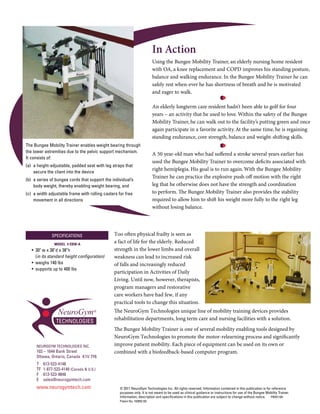 Balance & Mobility Training | PDF