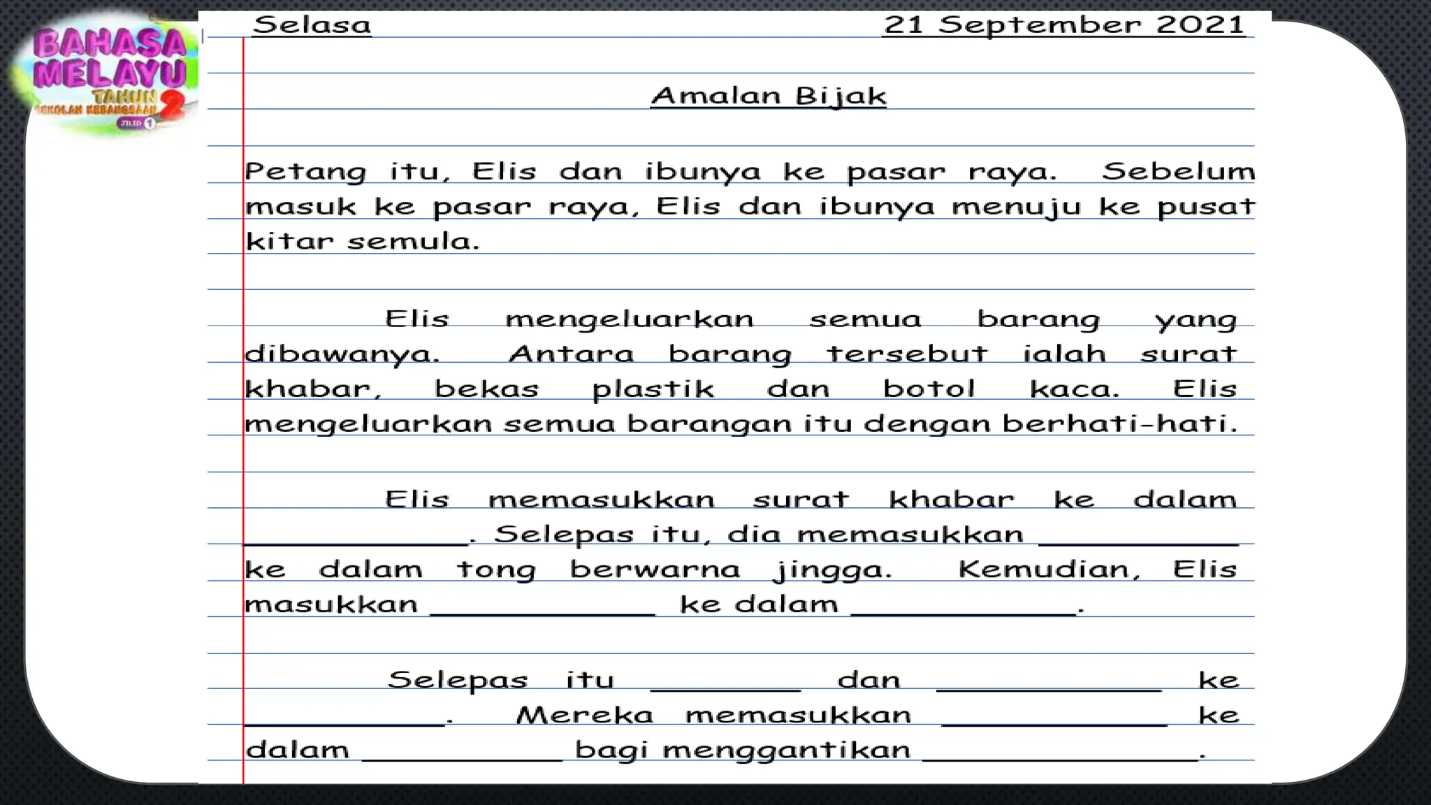 BAHASA MELAYU TAHUN DUA Amalan Bijak.pptx