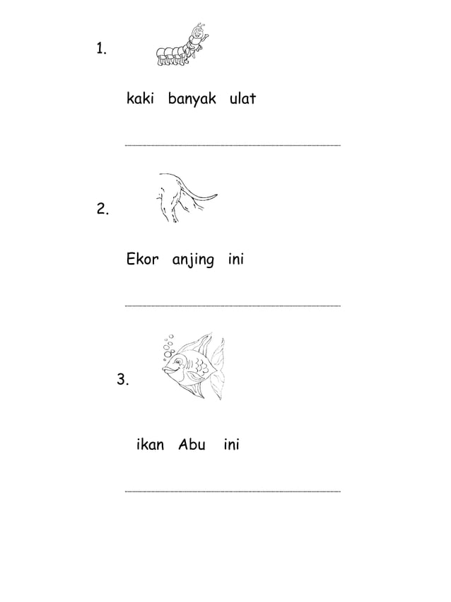 Bahasa Melayu Tahun 1 | PPT