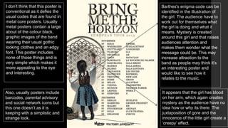 Bmth poster analysis | PPT