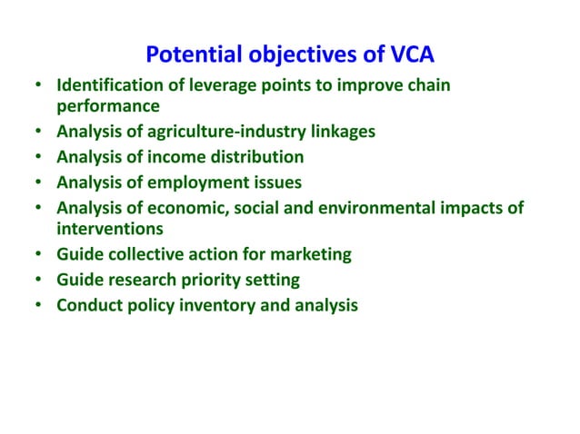 Sheep and goat value chains development in Ethiopia: Basic concepts of ...
