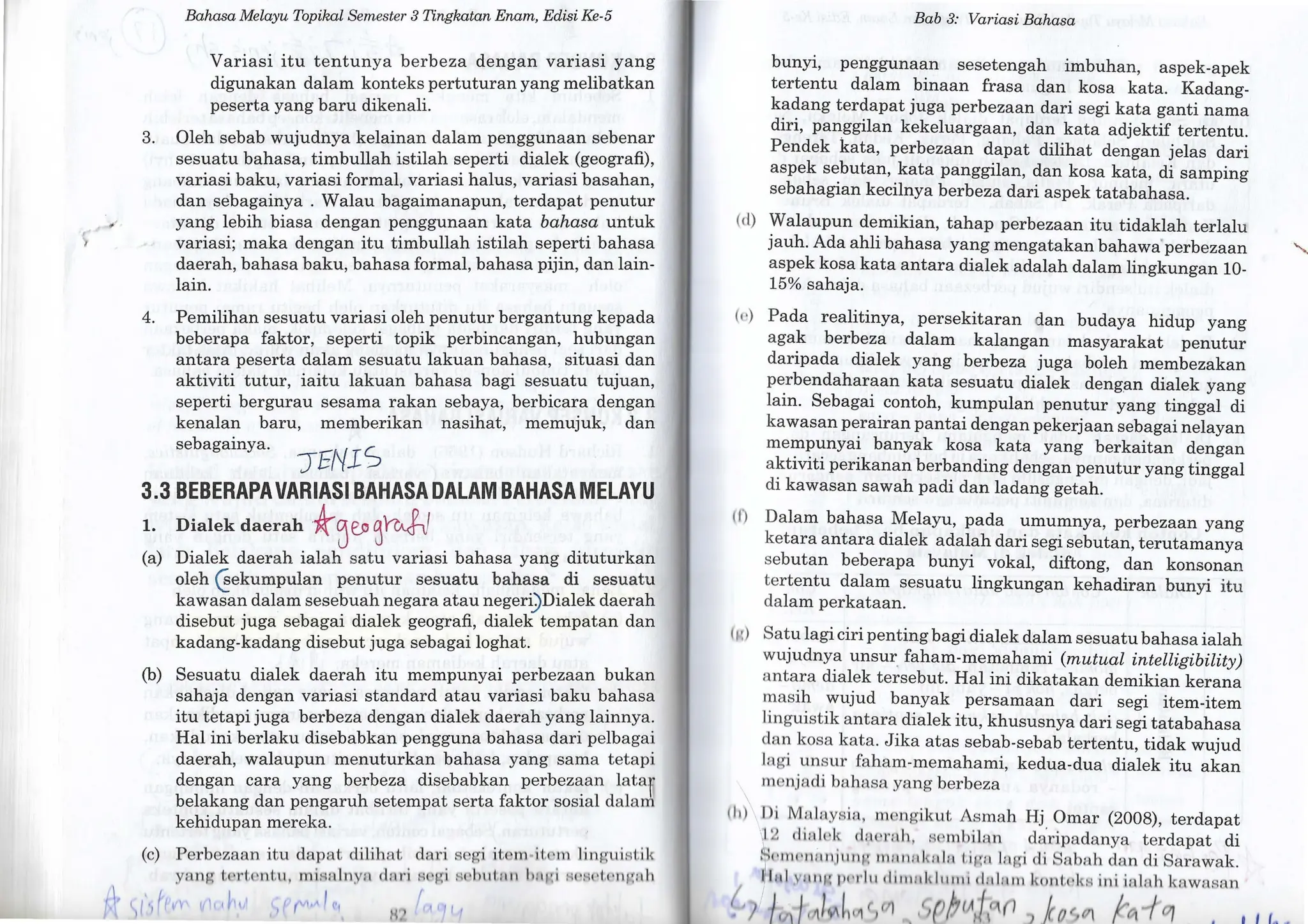 BM TOPIKAL BM 3 SIJIL TINGGI PERSEKOLAHAN | PDF