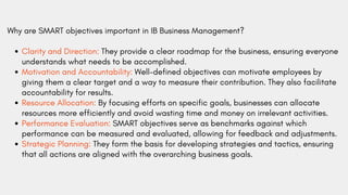 BMT Smart Objectives from Cambridge Book | PDF