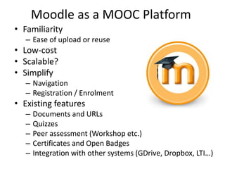 Low-cost production of MOOCs. Why and How. | PPT