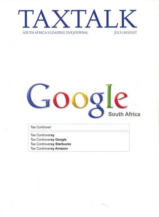 Tax Talk Magazine | PDF